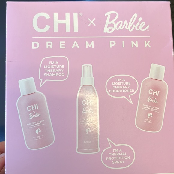 Barbie | Hair | Chi X Barbie Shampoo Conditioner Iron Guard Set New ...